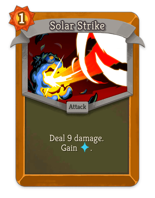 Solar Strike – Regent Common Attack – Slay the Spire 2 Card – Untapped.gg