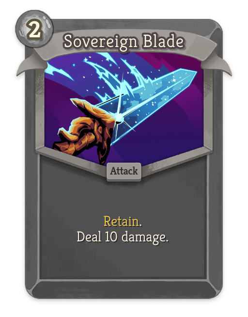 Sovereign Blade – Token Attack – Slay the Spire 2 Card – Untapped.gg
